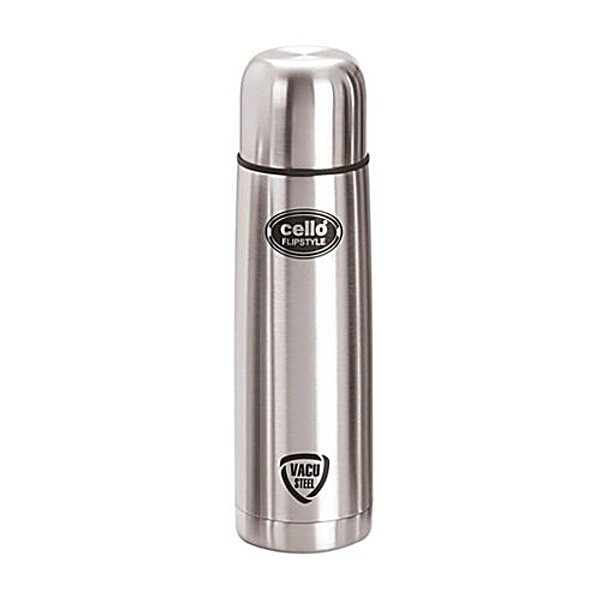 Buy Cello Flip Style Stainless Steel Flask 750 ml Online at Best Price ...