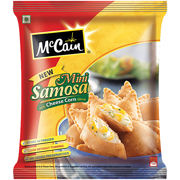 Buy Mccain Mini Samosa Cheese Corn 240 gm Online At Best Price of Rs ...