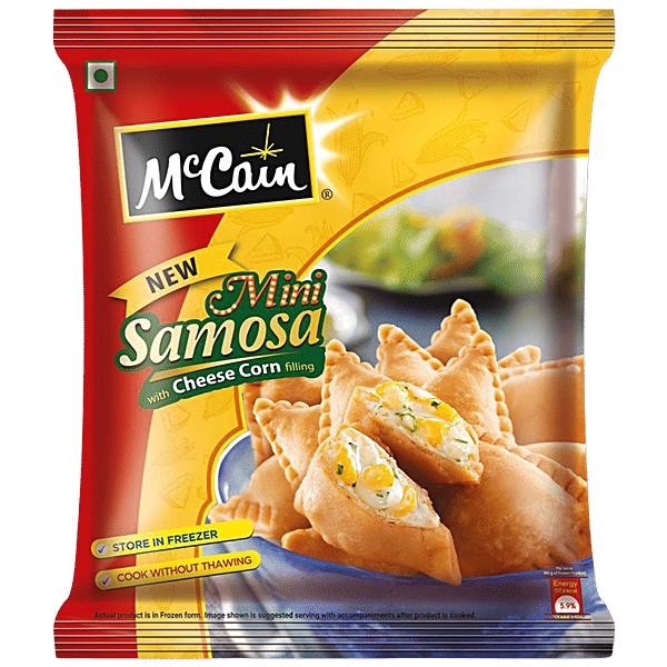 Buy Mccain Mini Samosa Cheese Corn 240 gm Online At Best Price of Rs ...