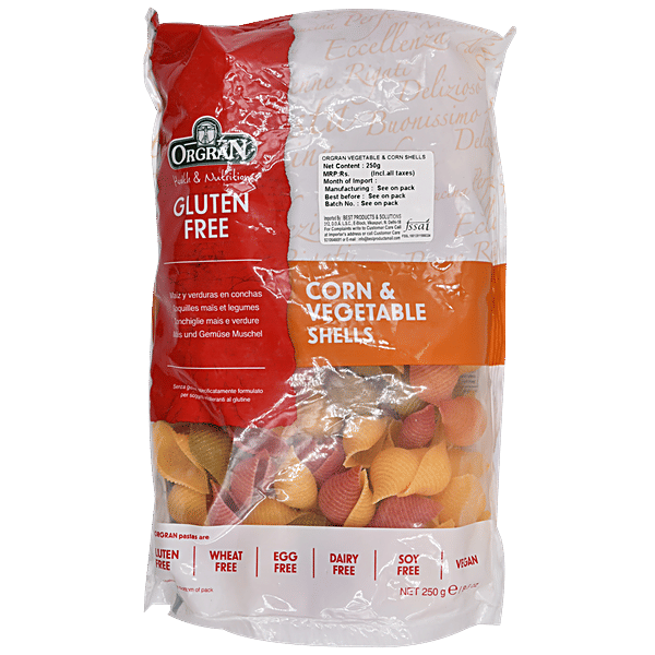 Buy Orgran Corn & Vegetable Shells Online at Best Price of Rs 359 ...