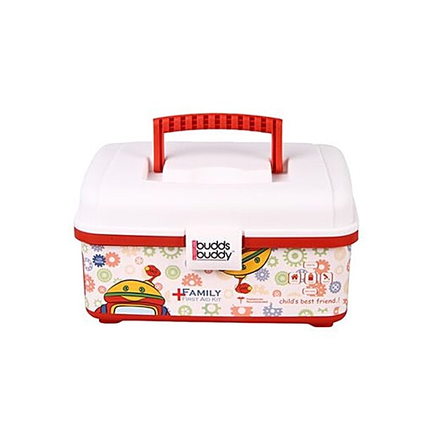 Buy Buddsbuddy First Aid Emergency Medical Kit - White & Red Online at ...