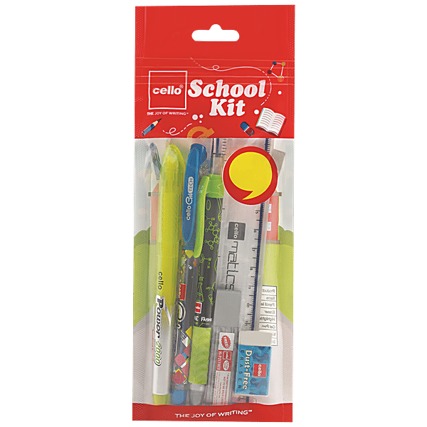 Buy Cello School Kit 6 Pcs Online At Best Price of Rs 49 - bigbasket