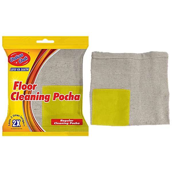 Buy Chakaachak Floor Cleaning Pocha For Regular Cleaning - 100% Cotton ...