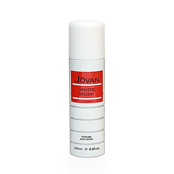 Buy Jovan Perfume Body Spray White Musk For Men 200 Ml Online At Best ...