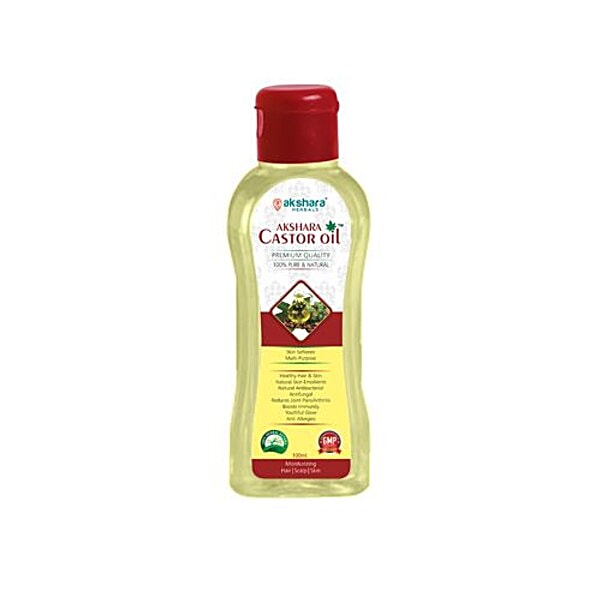 Buy Akshara Herbals Akshara Castor Oil 100 Ml Online At Best Price of ...