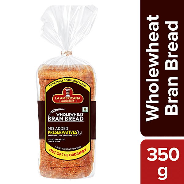 Buy LA Americana Wholewheat Bran Bread - No Added Preservatives Online ...