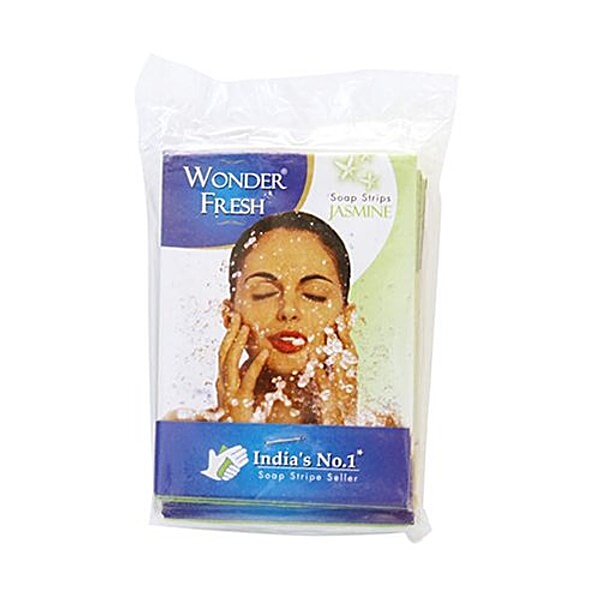 Buy Wonder Fresh Soap Strips Jasmine 10 Pcs Online At Best Price of Rs ...