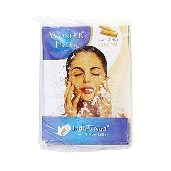 Buy Wonder Fresh Soap Strips Sandal 10 Pcs Online At Best Price of Rs ...