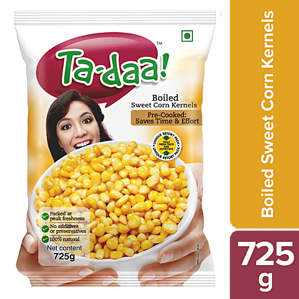 Buy Tadaa Tadaa Sweet Corn Kernels 725 GM Online at Best Price of Rs ...