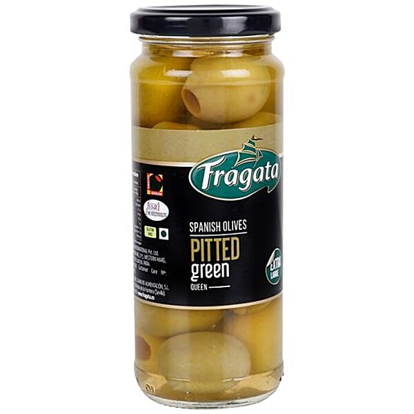 Buy Fragata Spanish Olives Pitted Queen 340 gm Online at Best Price. of Rs 450 - bigbasket