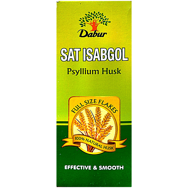 Buy Dabur Sat Isabgol Effective Relief From Constipation 200 Gm Online ...