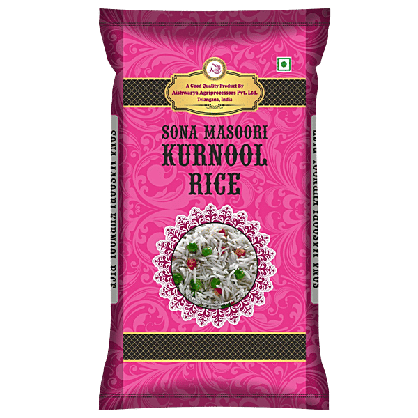 Buy Bulk Aishwarya Pink Sona Masoori Rice - Kurnool Sorted Online at ...