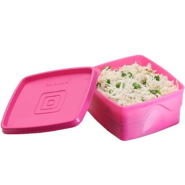 Buy Cello Max Fresh Classic Square Medium Container, Pink Online at ...
