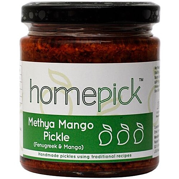 Buy Homepick Pickle - Methya Mango With Fenugreek Online at Best Price ...