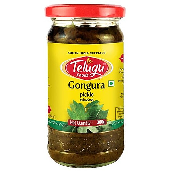 Buy Swetha Telugu foods Pickle - Gongura Online at Best Price of Rs 75 ...