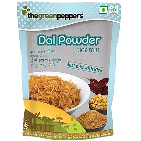 Buy The Green Peppers Organic Rice Mix - Dal Powder Online at Best ...