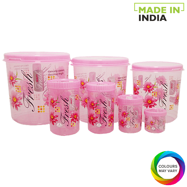 Buy Joyo Storage Container Set Storewell Assorted 7 Pcs Online At Best ...