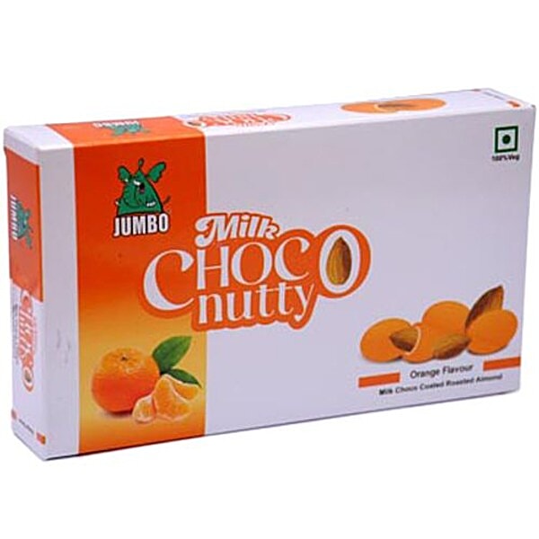Buy JUMBO Milk Choco Nutty - Orange Flavour Online at Best Price of Rs ...