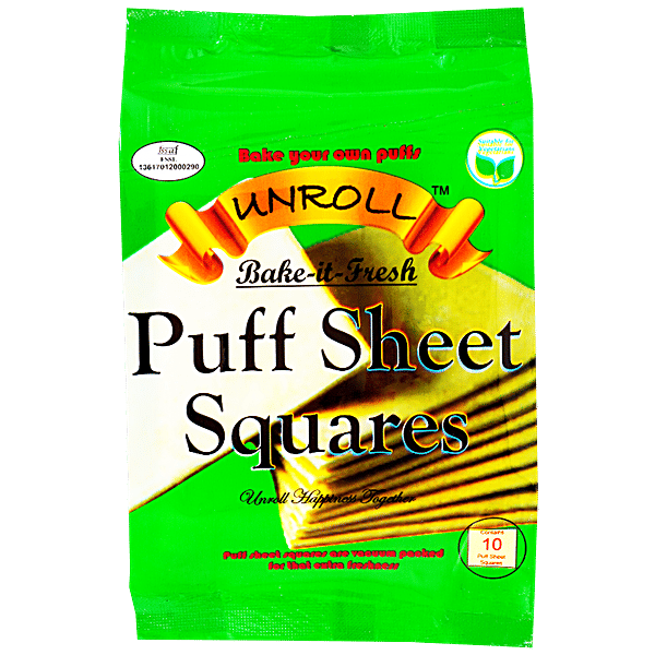 Buy UNROLL Puff Sheet Squares Online at Best Price of Rs 286 - bigbasket