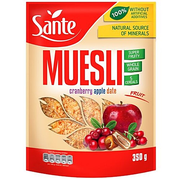 Buy Sante Wholegrain Oat - Muesli, Fruit Online at Best Price of Rs 295 ...