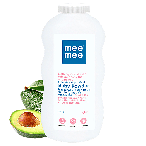 Buy Mee Mee Baby Powder Fresh Feel 200 Gm Online At Best Price of Rs ...