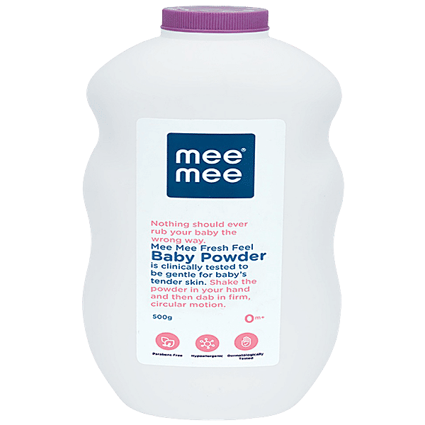 Buy Mee Mee Baby Powder - Fresh Feel 500 gm Online at Best Price. of Rs ...