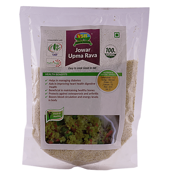 Buy Vsr Jowar - Upma Rava Online at Best Price of Rs 52 - bigbasket