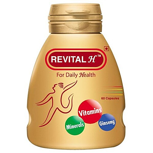 Buy Revital H Daily Health Supplement 60 capsules Online at Best Price. of Rs 440 - bigbasket