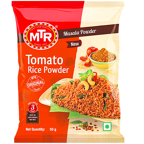 Buy Mtr Powder Tomato Rice 50 Gm Online At Best Price of Rs 23.5 ...