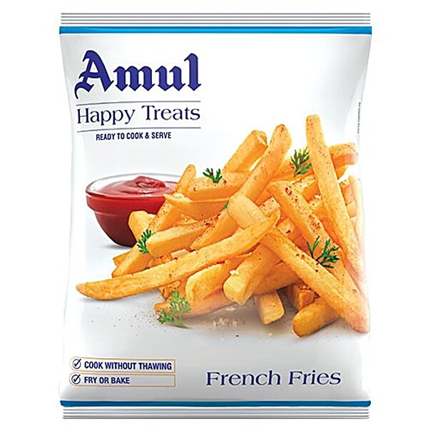 Buy Amul Happy Treats French Fries 425 Gm Online At Best Price of Rs 68 ...