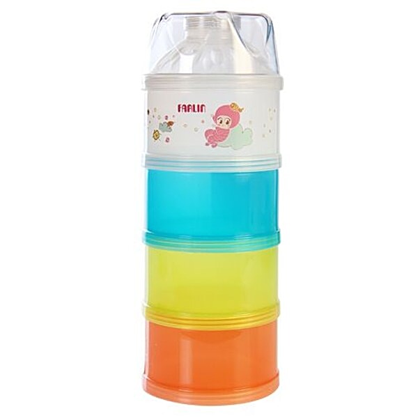 Buy Farlin Milk Powder Container - Dispenser, 4 Layers, Large Online at ...
