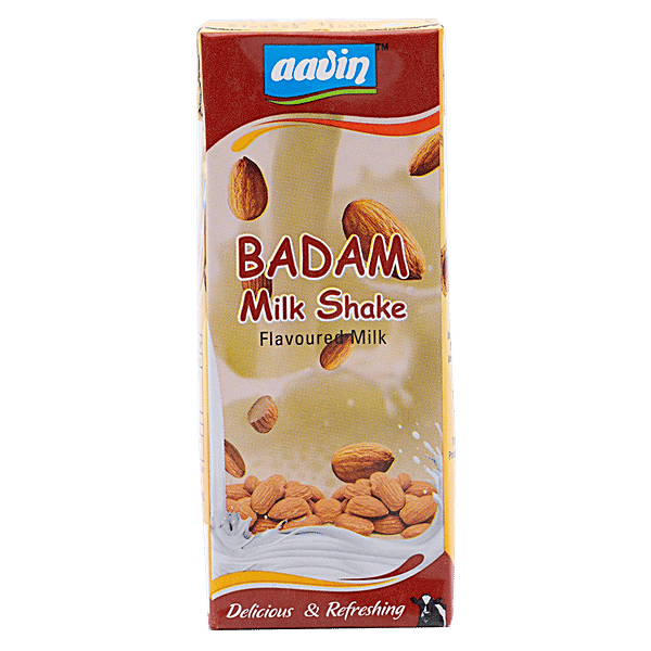 Buy Aavin Milkshake - Badam Flavoured Online at Best Price of Rs 30 ...