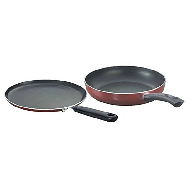Buy Prestige Twin Pack Cooking Set Non Stick Omega Deluxe 2 Pcs Online ...