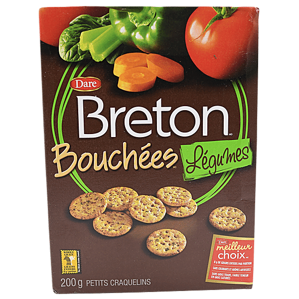 Buy Breton Cracker Veggie Bites 200 Gm Online At Best Price of Rs null ...