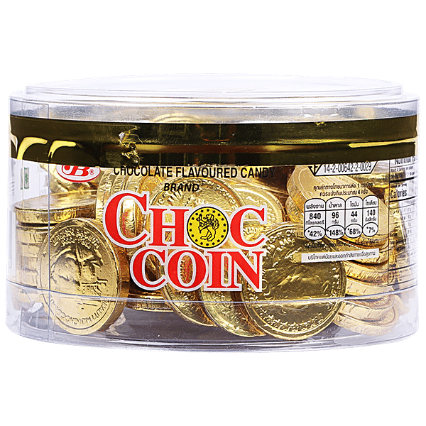 Buy Jb Choco Coin Candy Chocolate Flavoured 168 Gm Online At Best Price ...