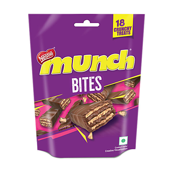 Buy Munch Pouch Chocolate Bar 202 Gm Online At Best Price of Rs 100 ...