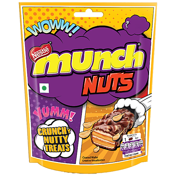 Buy Munch Nuts - Share Bag, Home Size Treats 240 gm Online at Best ...