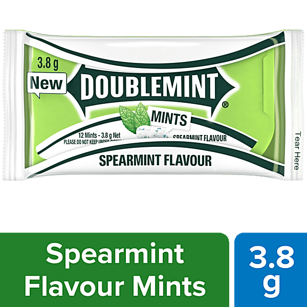Buy Wrigleys Doublemint Mints Peppermint 48 Gm Online At Best Price of ...