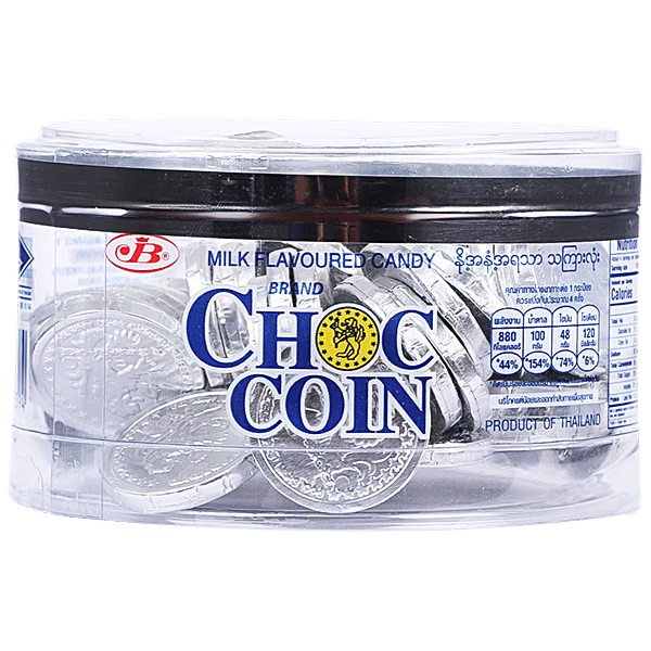 Buy Choc Coin Silver Candy - Milk Flavoured Online at Best Price of Rs ...