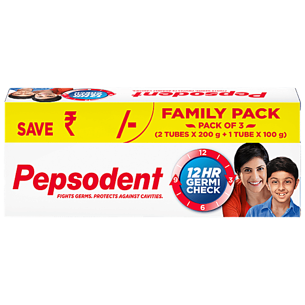 Buy Pepsodent Toothpaste Cavity Protection Germi Check 200 150 Gm ...