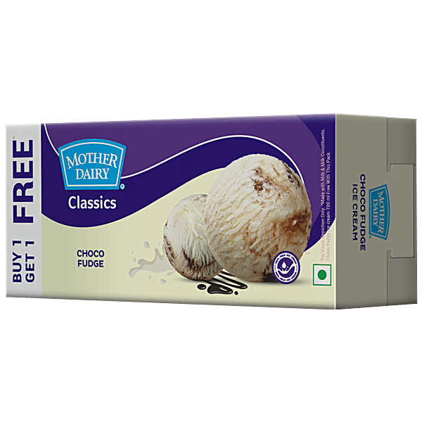 Buy Mother Dairy Ice Cream Chocofudge 700 Ml Online At Best Price of Rs ...