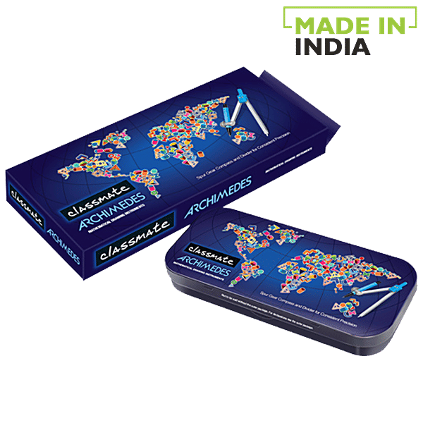Buy Classmate Geometry Box Archimedes 1 Pc Online At Best Price of Rs ...