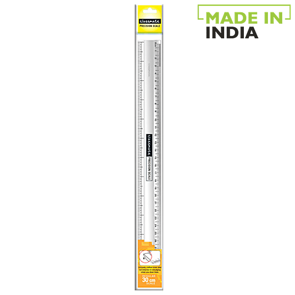 Buy Classmate Scale Plastic 30 Cm 1 Pc Online At Best Price of Rs 12 ...