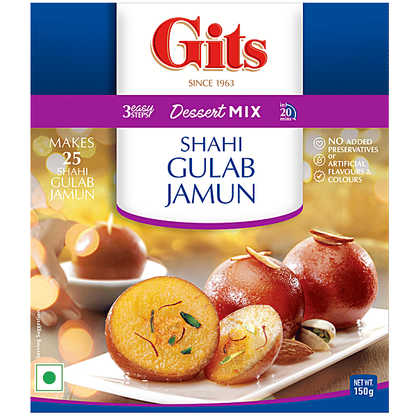 Gits Instant Gulab Jamun Dessert Mix, 250g