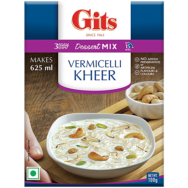 Buy Gits Ready Mix - Kheer, Vermicelli 100 gm Online at Best Price. of ...