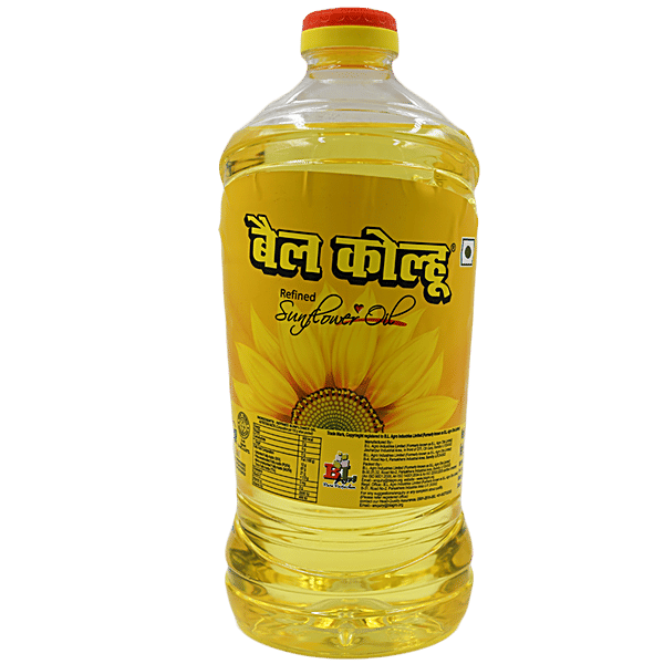 Buy Bail Kolhu Refined Sunflower Oil - Free from Argemone Oil Online at ...