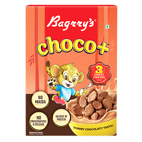 Buy Bagrrys Breakfast Cereal Choco 3 Great Grains 375 Gm Online At Best ...