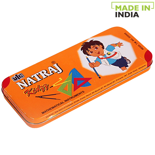Buy Natraj Geometry Box Kidzz 1 Pc Online At Best Price of Rs 80 ...
