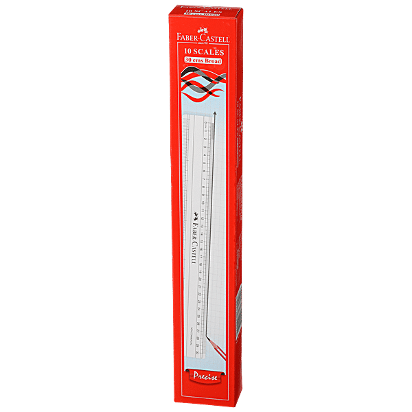 Buy Faber Castell Scale Plastic 12 Inch Online At Best Price of Rs 206. ...