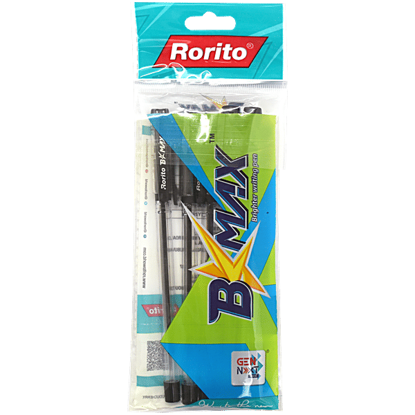 Buy Rorito Ball Pen - Bmax, Black 5 pcs Online at Best Price. of Rs 25 ...